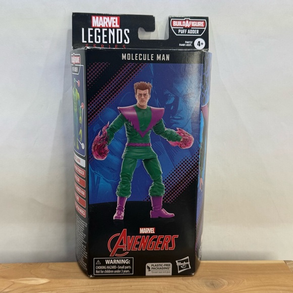 Hasbro | Toys | Marvel Legends Molecule Man Action Figure | Poshmark